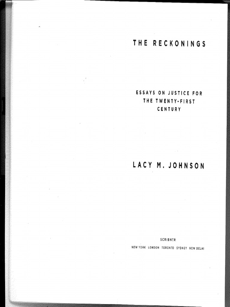 Lacy Johnson - The Reckonings | PDF