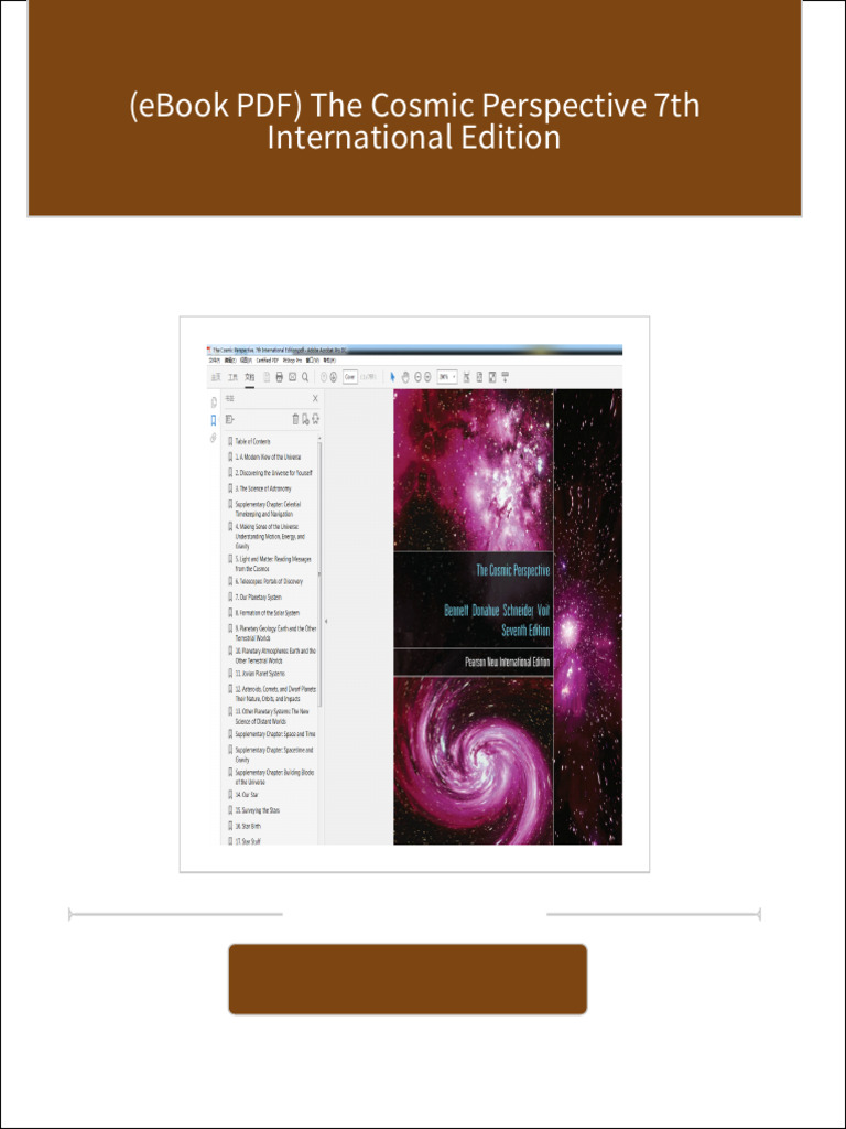 Full Download (eBook PDF) The Cosmic Perspective 7th International ... Full Download (eBook PDF) The Cosmic Perspective 7th International ...