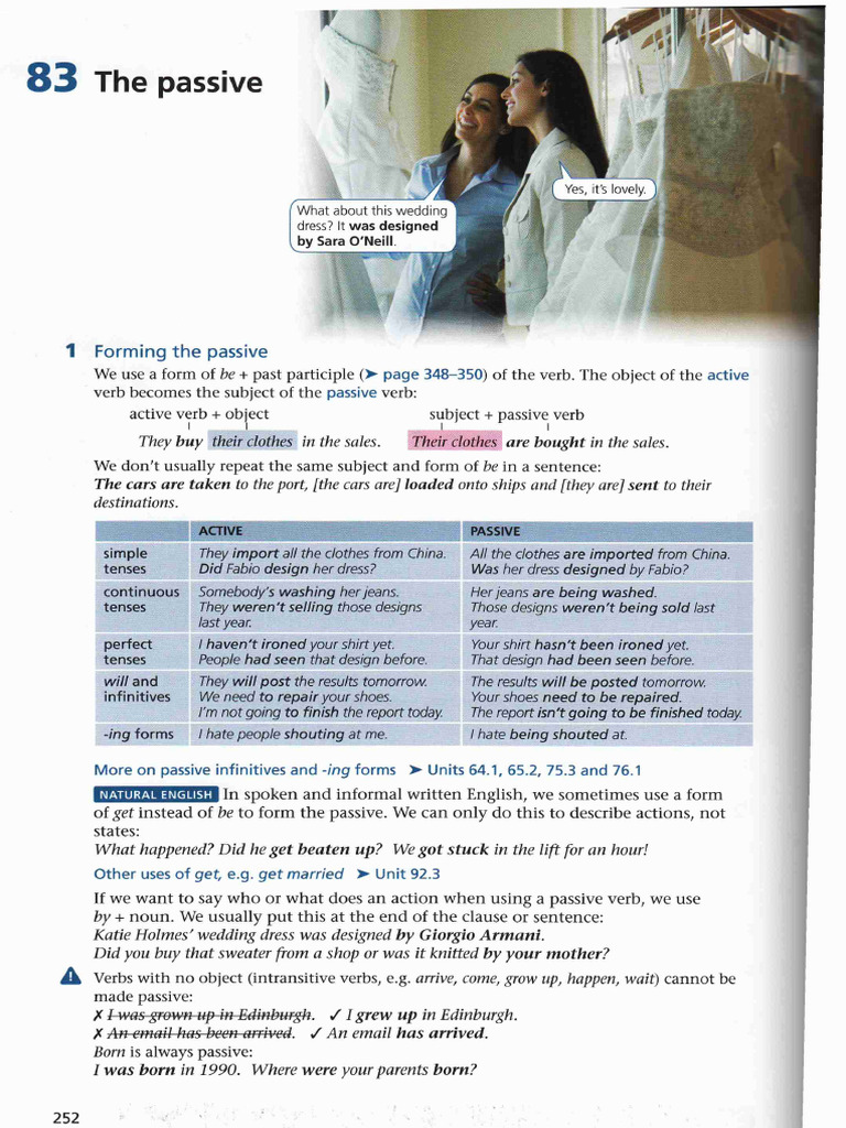The Passive My Grammar Lab | PDF
