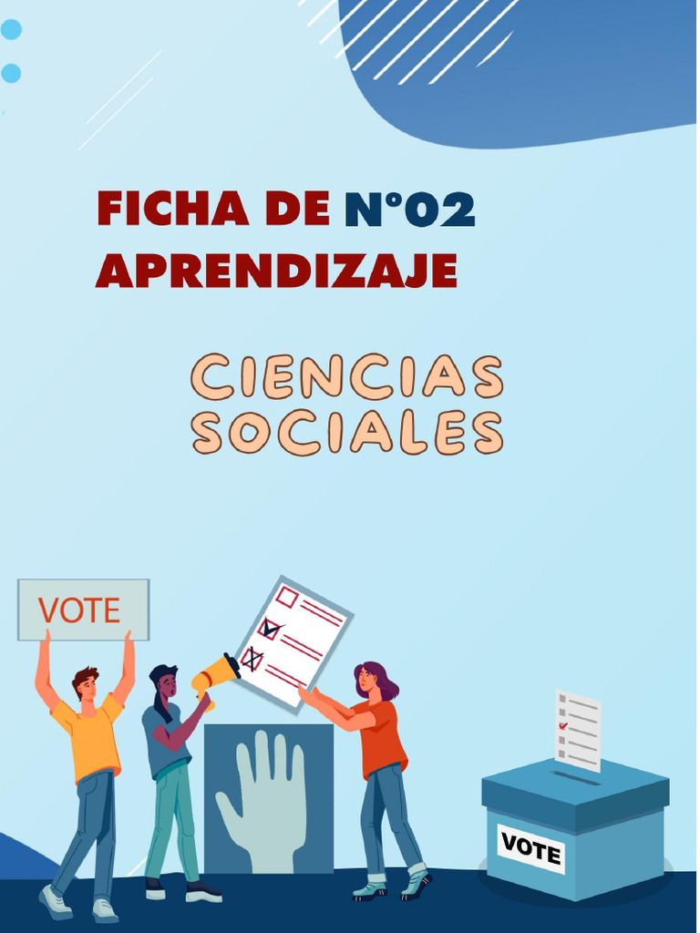 2 Ficha de Aprendizaje CCSS 1° Grado Vii Unidad | PDF | Democracia | Ideologías políticas
