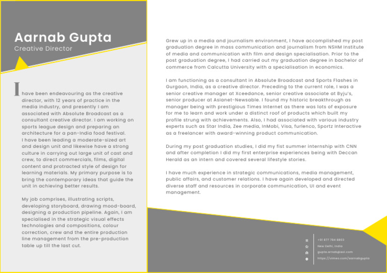 Cover Letter - Arnab Gupta | PDF