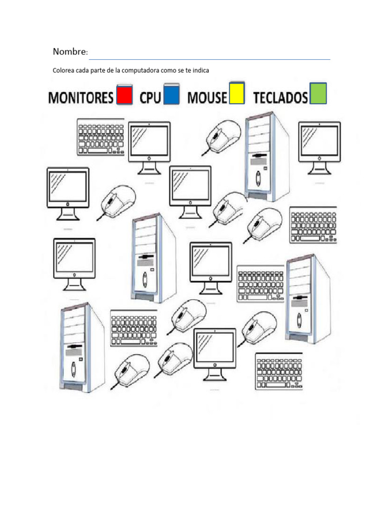 Partes de La Computadora | PDF
