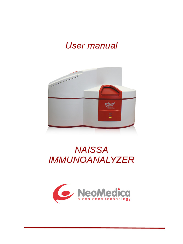 NAISSA User Manual Eng v. 2021 - 08 - 25 | PDF | Barcode | Cartridge ...