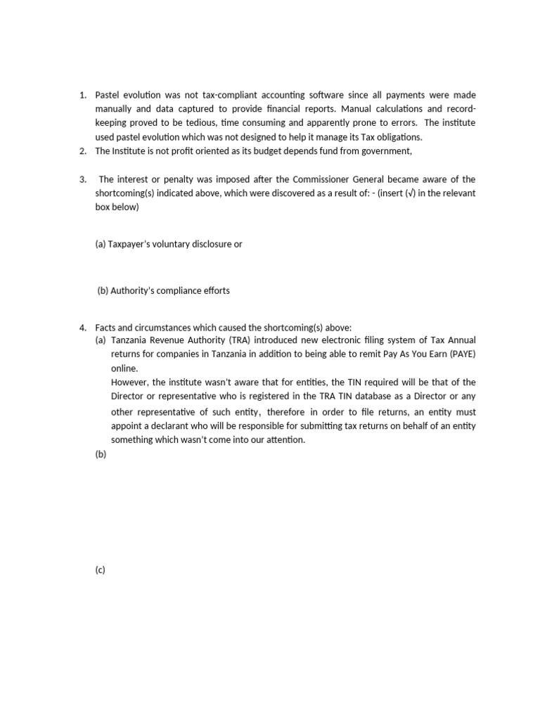 Tax Compliance Issues with Pastel Evolution | PDF