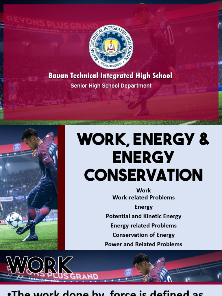 1st SEM GP1 Work Energy and Energy Conservation-New | PDF | Force ...