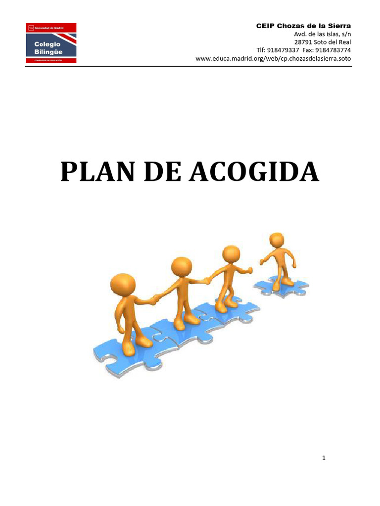 Plan de Acogida 2016 | PDF | Evaluación | Aprendizaje