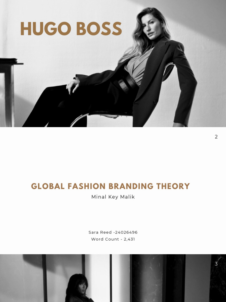 Hugo Boss Brand Strategy Analysis 2025 | PDF | Brand | Fashion