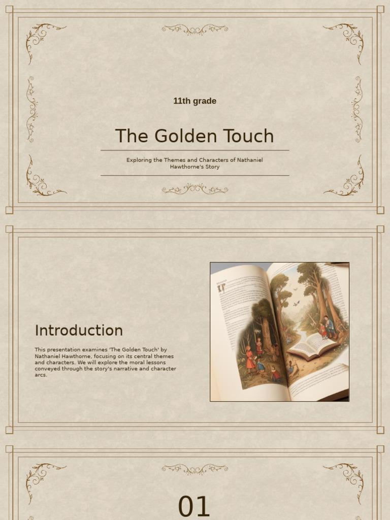 Themes in Hawthorne's The Golden Touch | PDF | Love | Greed