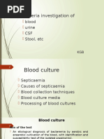 Blood Culture Collection Best Practices | PDF | Blood | Hematology