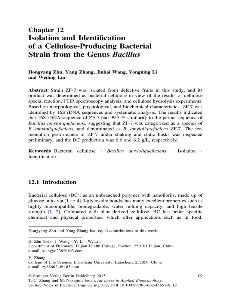 013-Chapter 12 Isolation and Identification of A Cellulose-Producing ...
