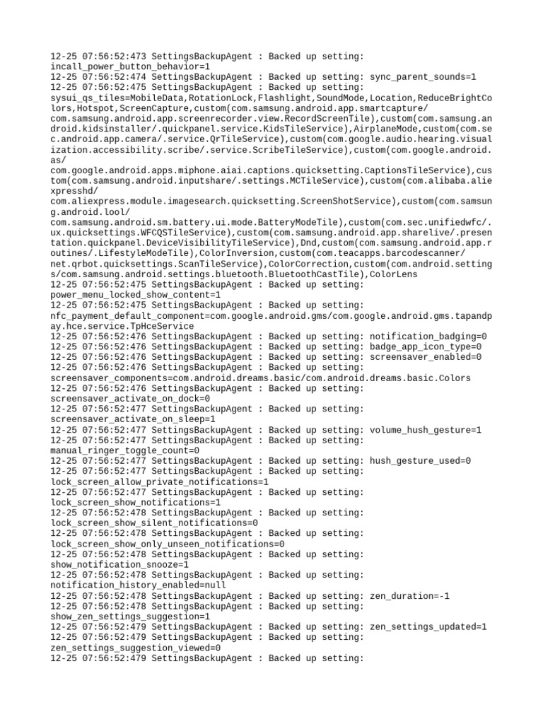 Settingsprovider | PDF