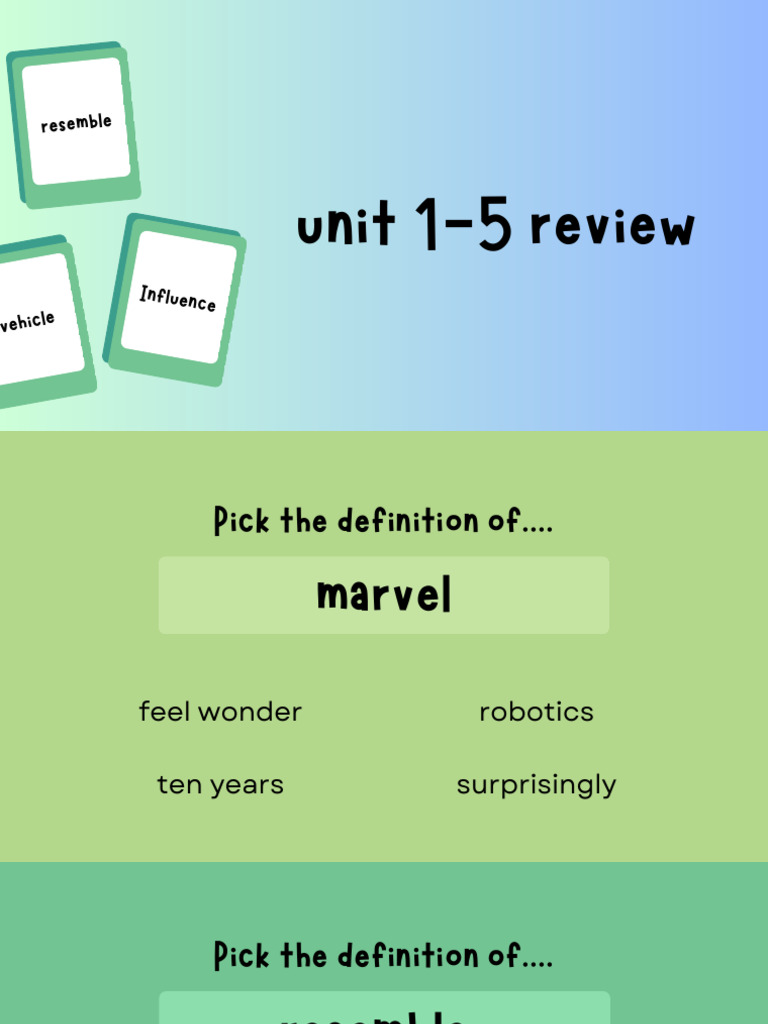 Academic Vocabulary Quiz Presentation | PDF