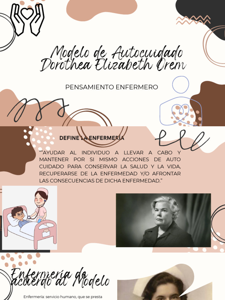 Modelo de Autocuidado-Orem - 20240227 - 103639 - 0000 | PDF | Enfermería | Salud mental