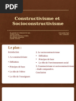 Constructivisme Et Socioconstructivisme 1 | PDF | Constructivisme (Philosophie de l'Éducation ...