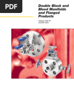 Oliver Double Block and Bleed Valve Catalog | PDF | Valve | Mechanical Engineering