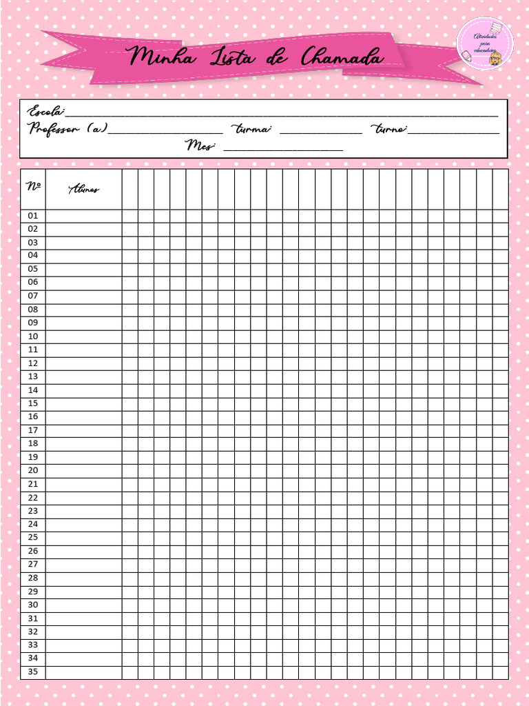 Lista de Chamada | PDF