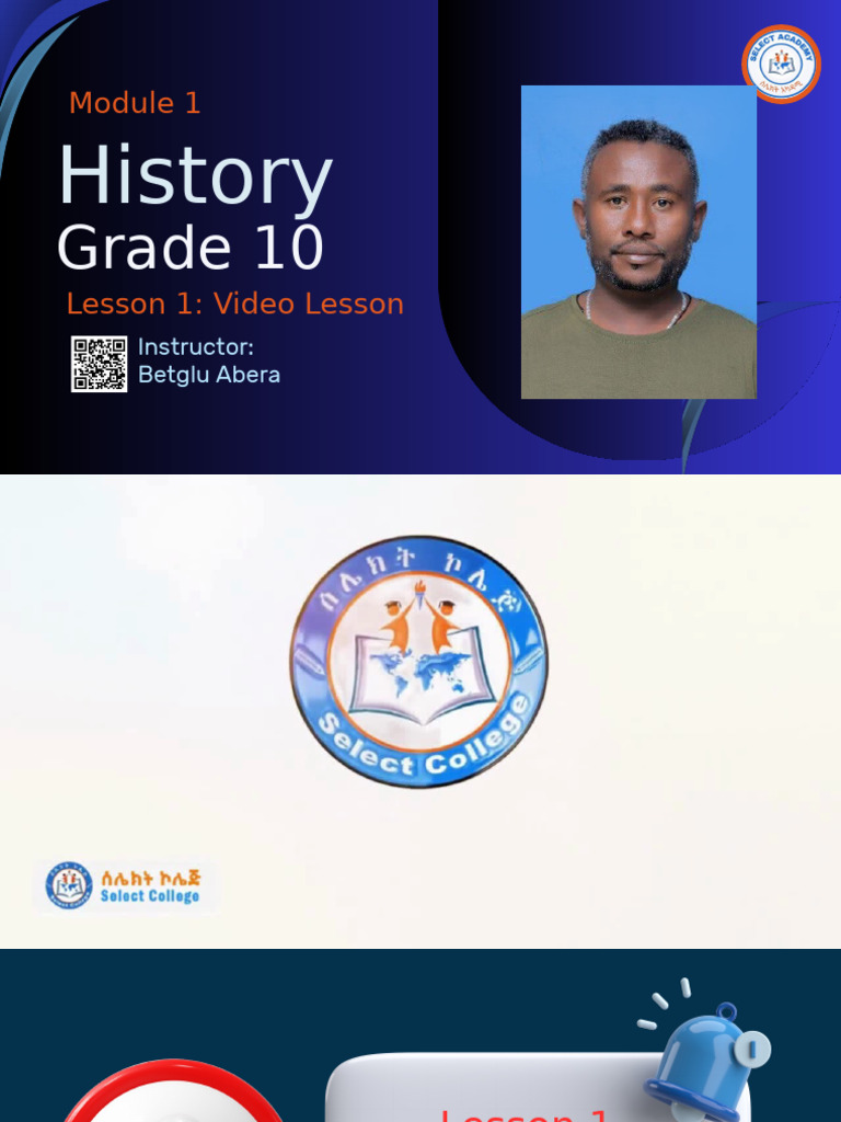 History Grade 10 Unit 1 Lesson 1 | PDF | Capitalism | Nationalism