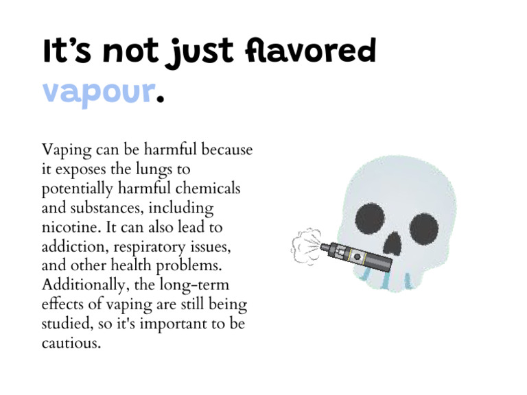 It's Not Just Flavored Vapour. (1) | PDF