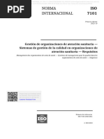 Iso 7101 2023 Healthcare Organization Management Espanol | PDF ...