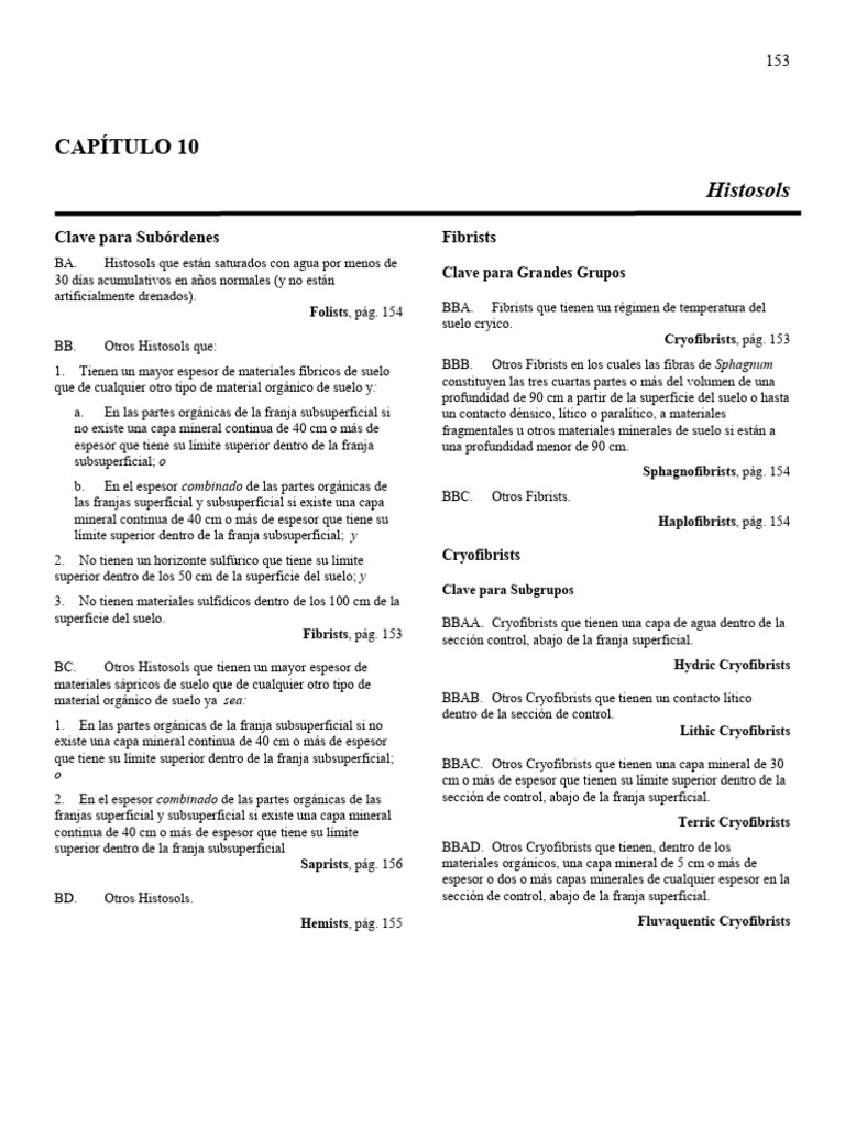 Histosols | PDF | Suelo | Minerales