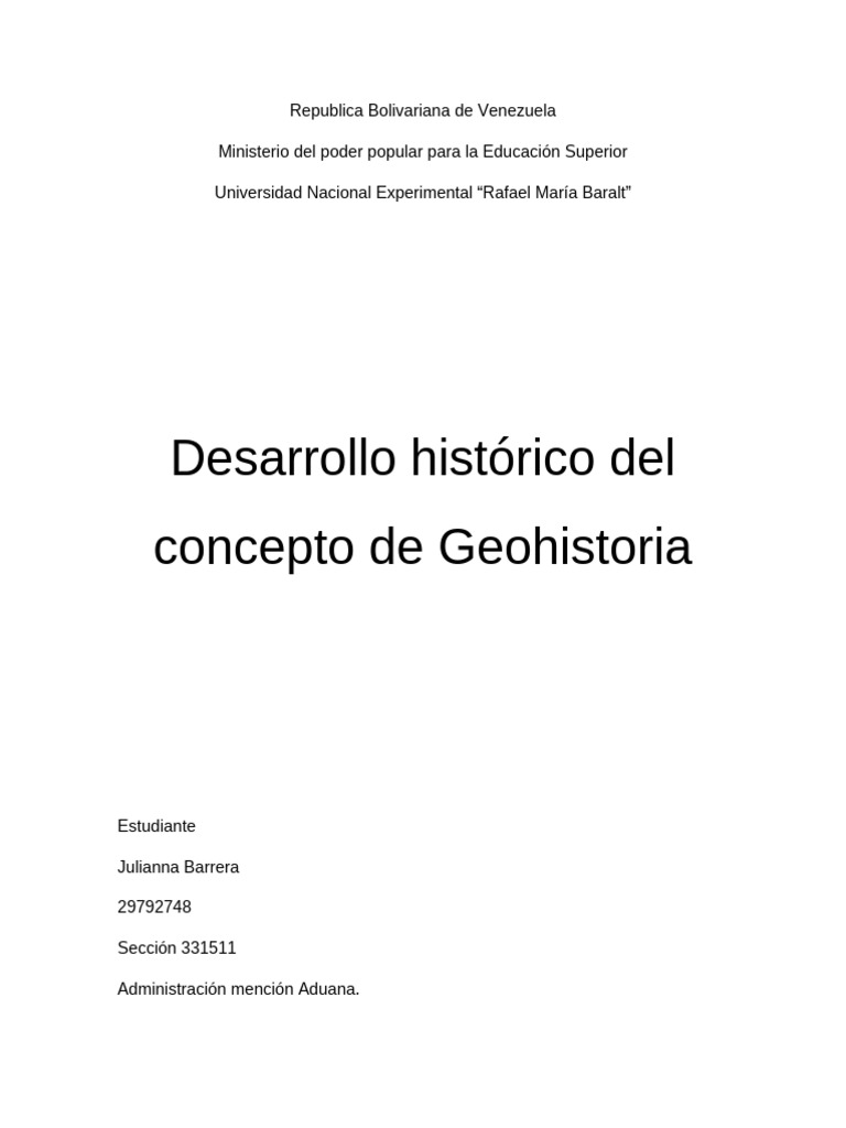 Geohistoria Unidad 1. Julianna | PDF | Geografía | Sociedad