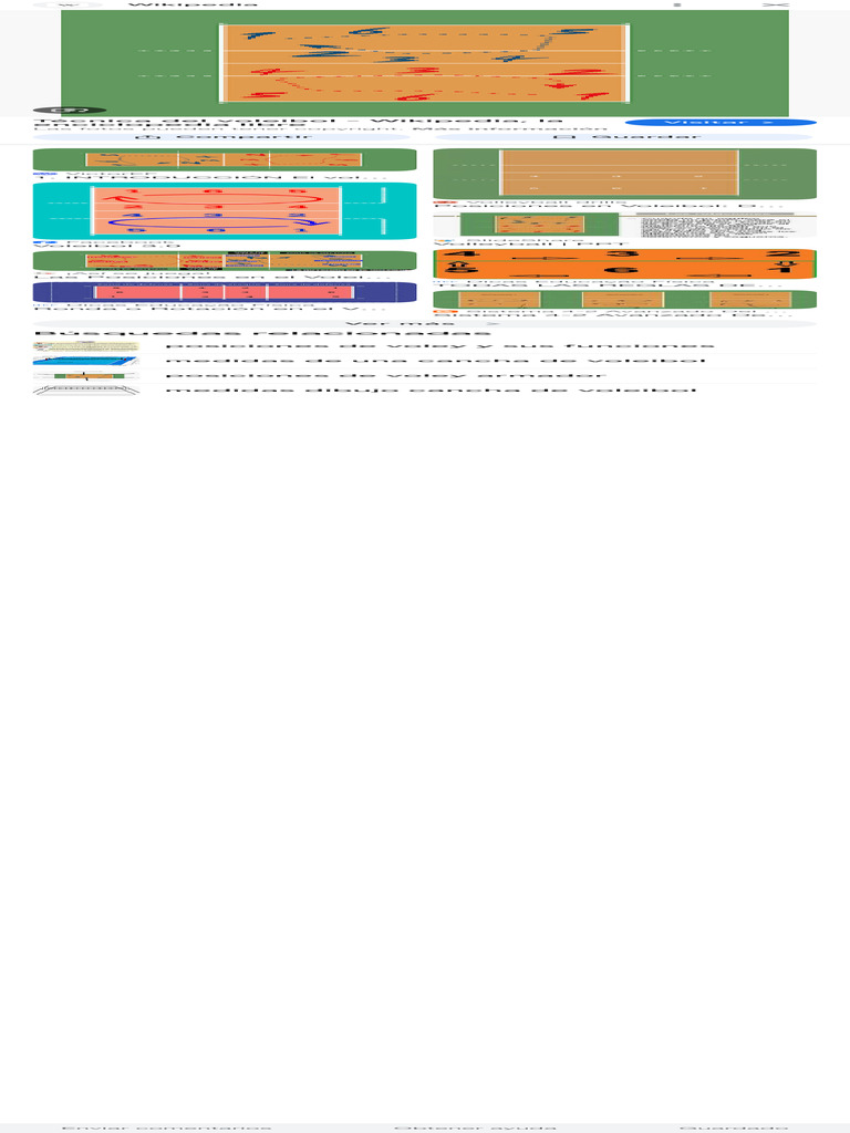 Cancha De Voleibol Posiciones Buscar Con Google 2 Pdf