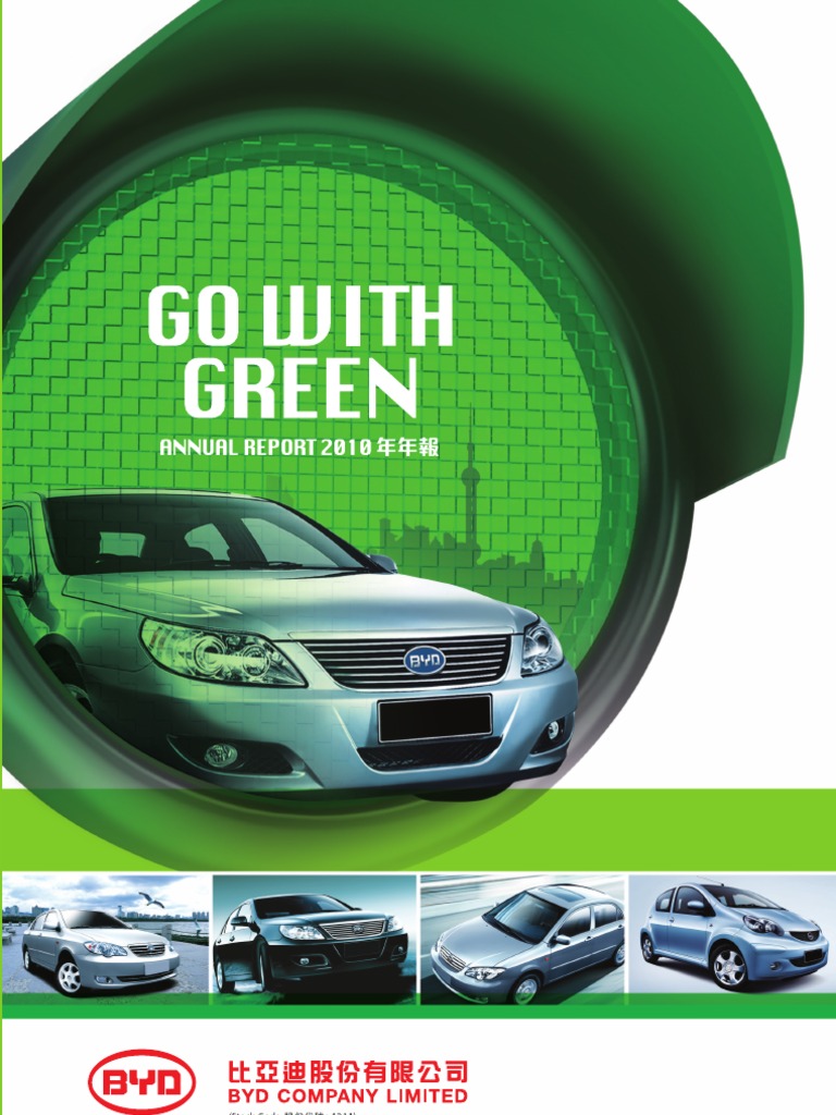 BYD Company Profile & 2010 Financial Report | PDF | Solar Power ...