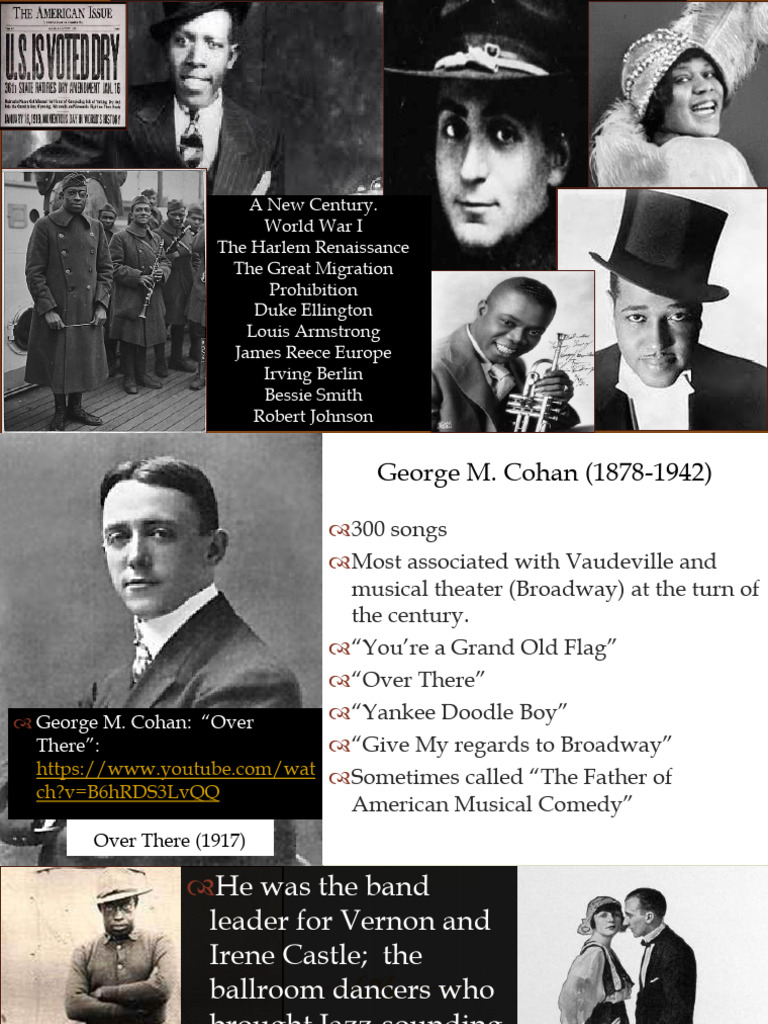 Jazz and Cultural Shifts in Early 1900s | PDF | Jazz