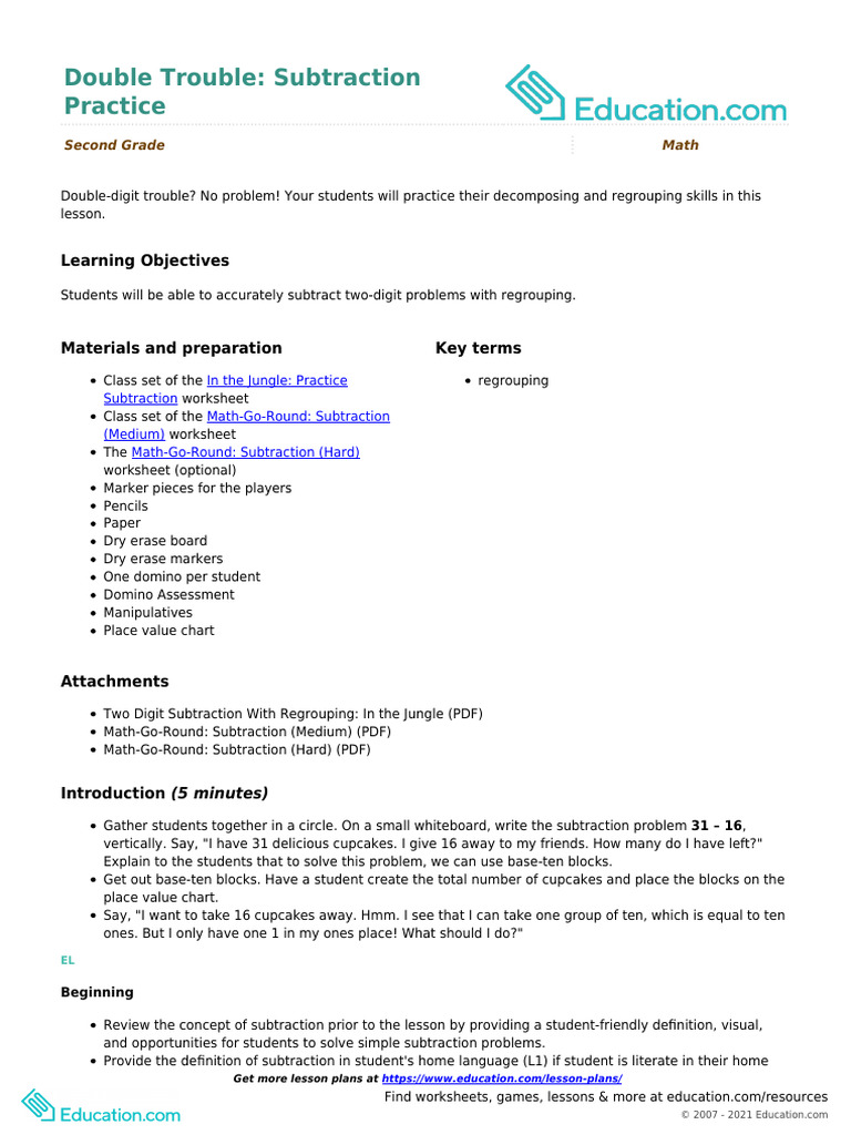 Usr Local SRC Education - Com Files Static Lesson-Plans Double-Trouble Double-Trouble | PDF ...