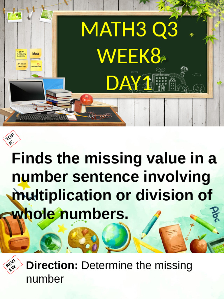 Math 3 Q3 Week8 Day1 5 | PDF | Multiplication | Elementary Mathematics