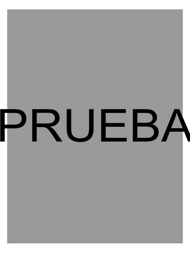 Documento de Prueba | PDF