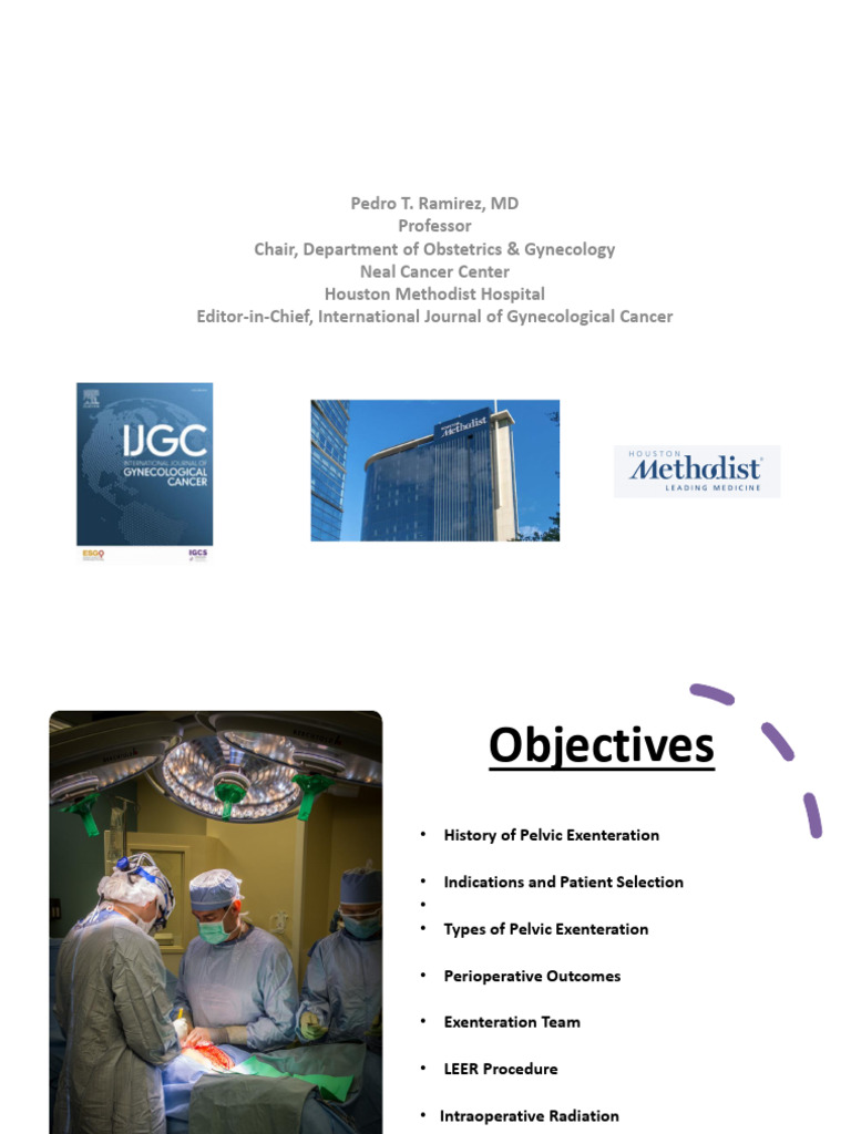 Cervical Cancer Recurrence Surgery vs Immunotherapy - Pedro Ramirez ...