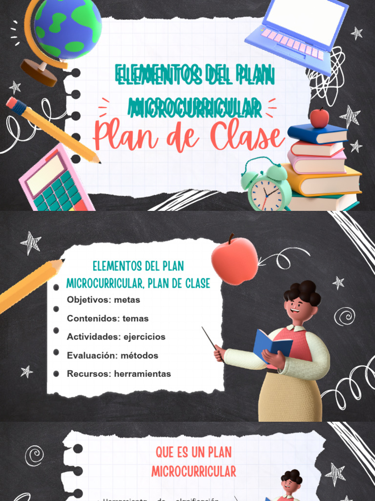 Elementos del Plan Microcurricular | PDF | Evaluación | Enseñando