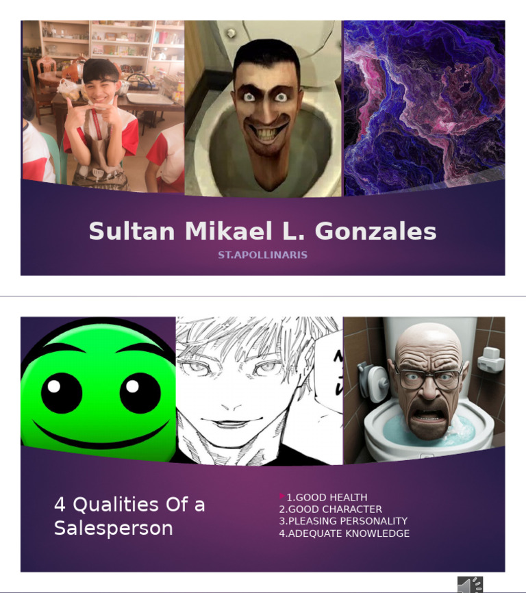 Very Epic Sigma Presentation | PDF