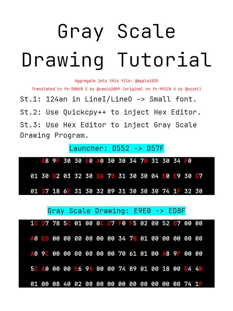 Gray_Scale_Drawing_Tutorial (1) | PDF