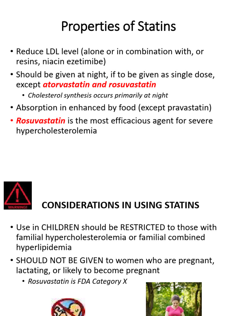 Properties of Statins | PDF