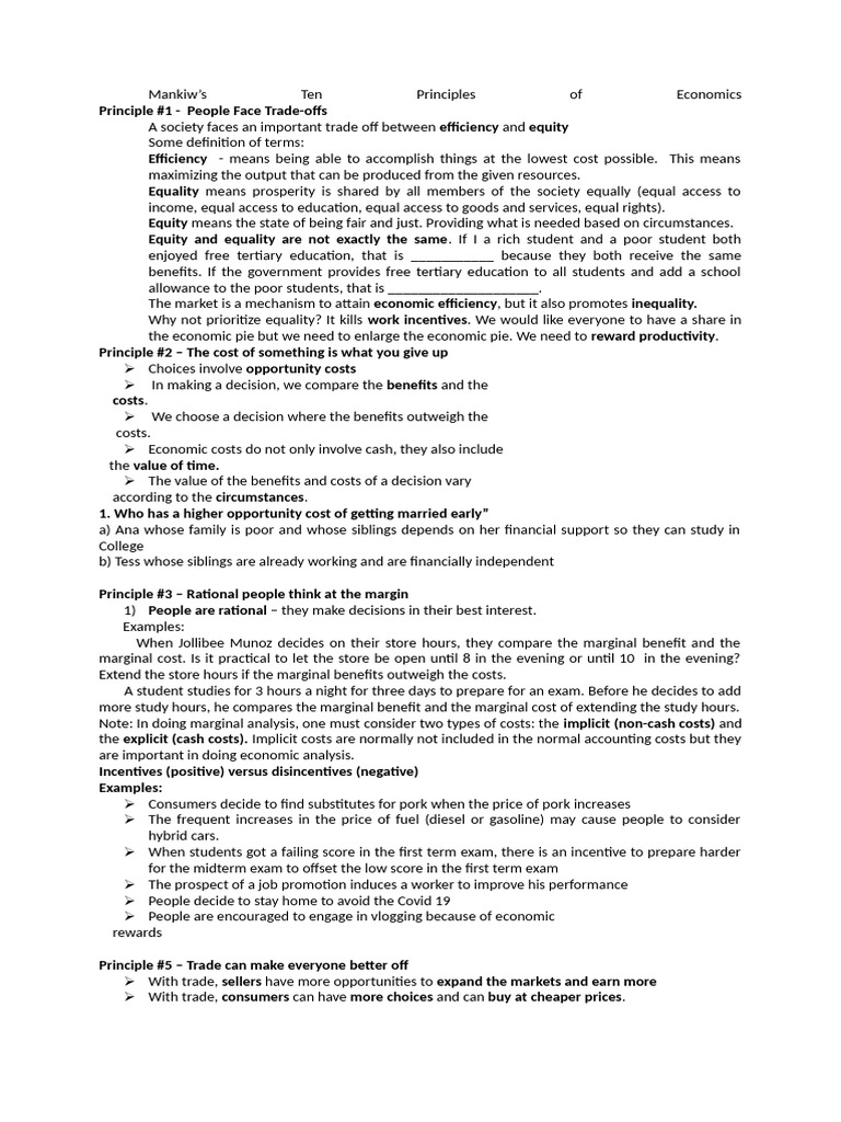 Filipino | PDF | Inflation | Market (Economics)