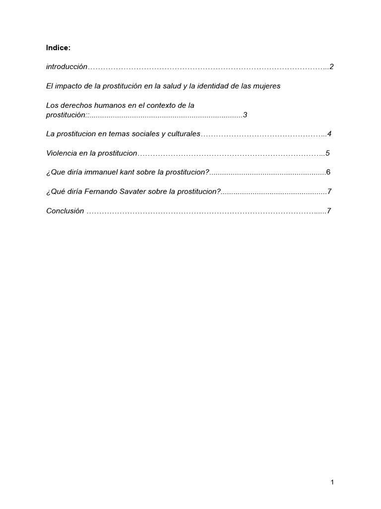 Parcial de Filo-1-1 | PDF | Prostitución | Violencia