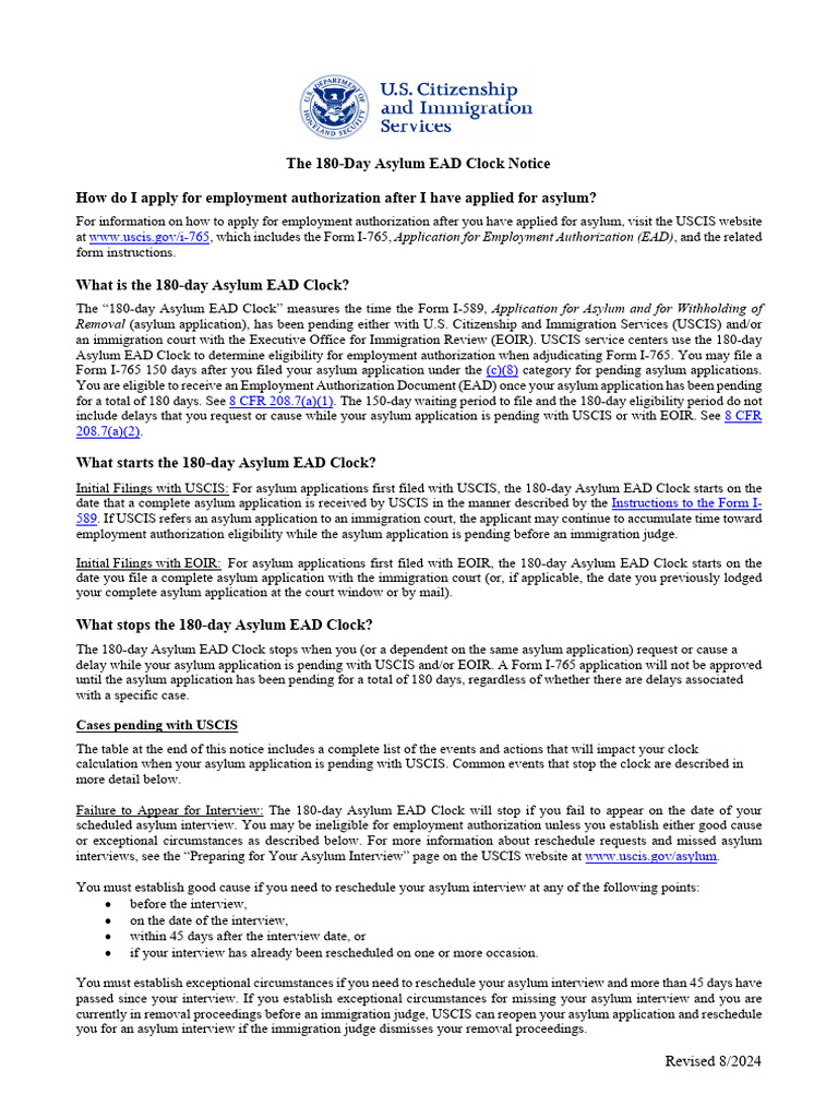 Applicant Caused Delays in Adjudications of Asylum Applications and ...