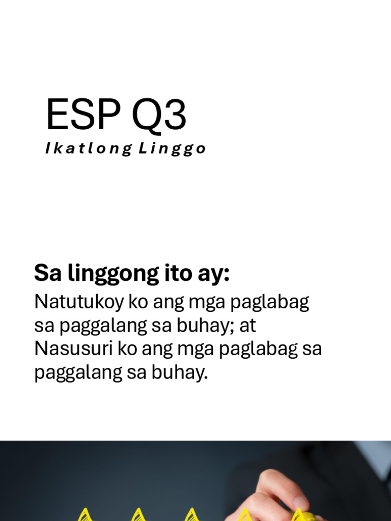 ESP-10-Q3-W3-W4-Paggalang-sa-Buhay | PDF