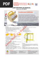 Comet Linethrower 250 Manual | PDF | Flight