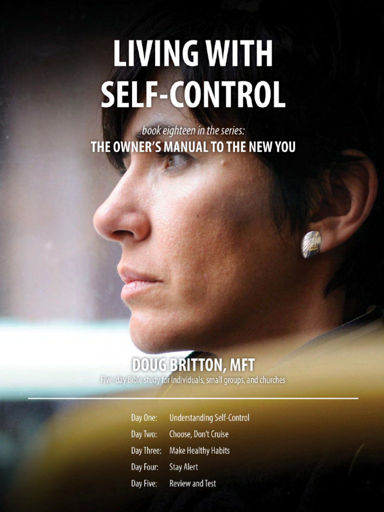 Tom18 Living With Self Control | PDF | Self Control | Self-Management