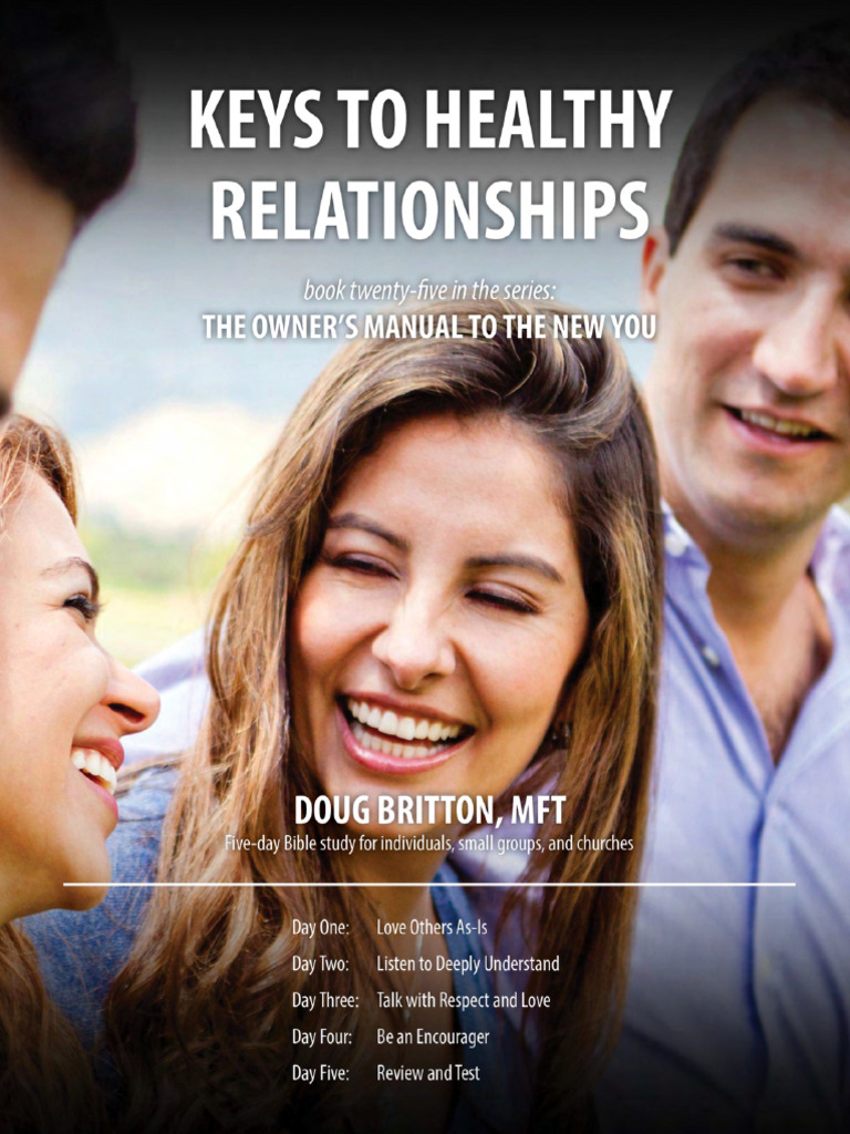 Tom25 Keys To Healthy Relationships | PDF | Jesus | Forgiveness
