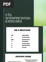 Understanding Dr. C Bravado CTG Mnemonic | PDF