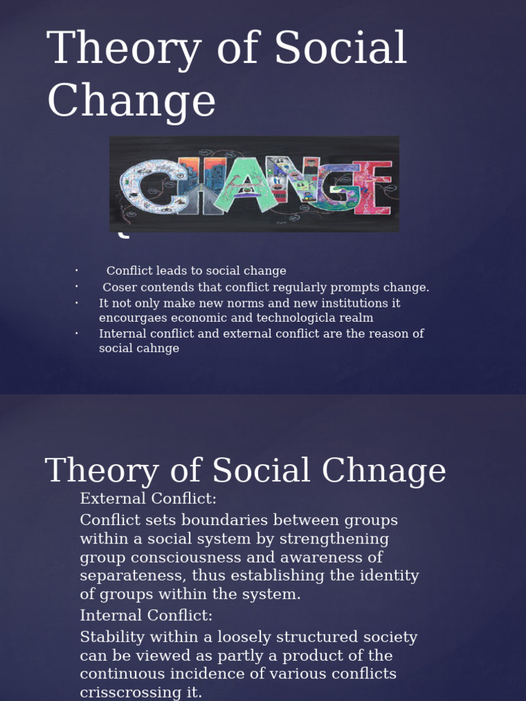 Theory of Social Change | PDF