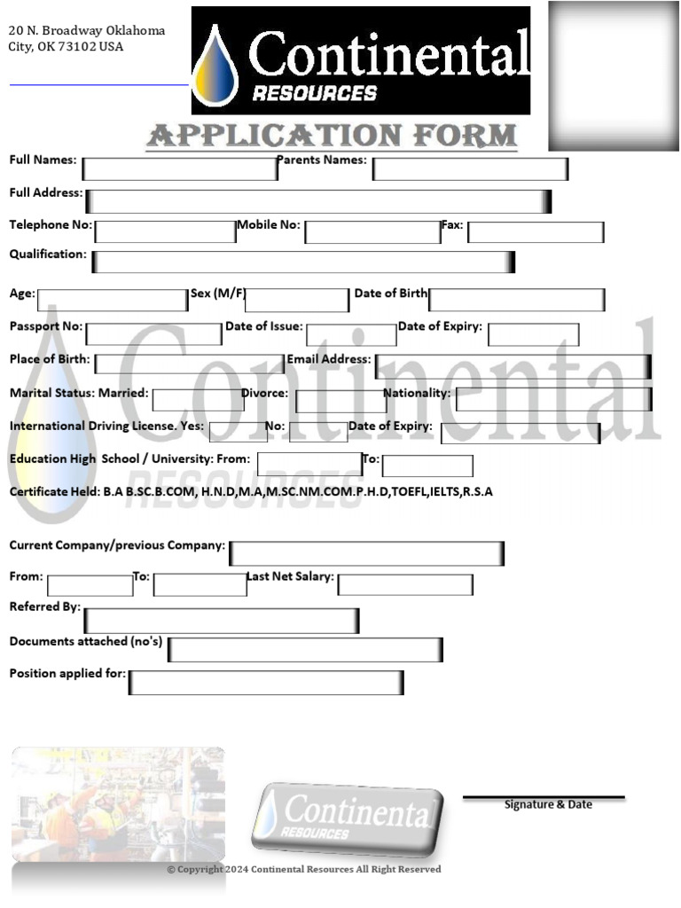 Usa Job Application | PDF