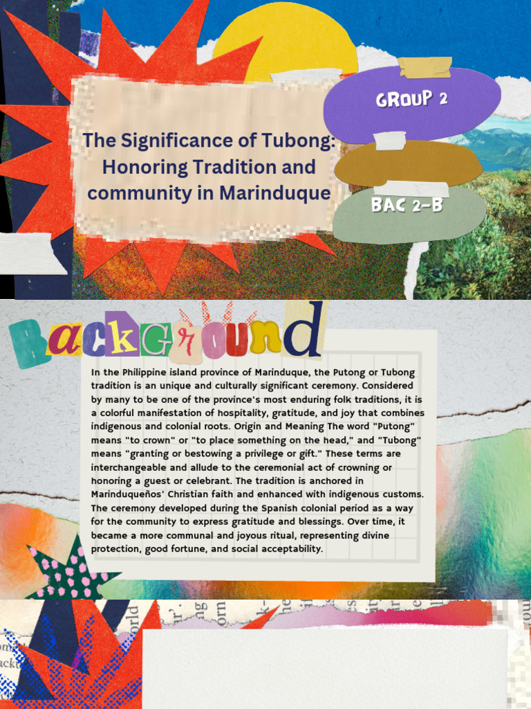 Feb 10 The Significance of Tubong Honoring Tradition and Community in Marinduque - Compressed ...