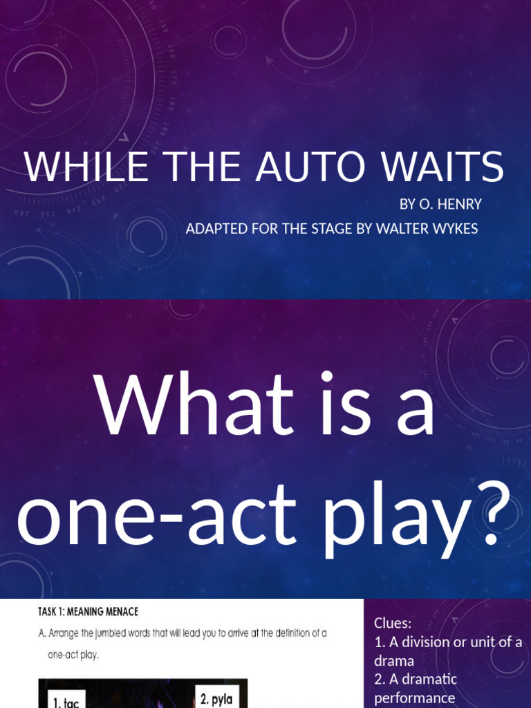 One Act Play | PDF