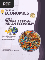 Class 10 Economics PPT Chapter 4 Globalisation-And-The-Indian-Economy | PDF | Cost Of Living ...