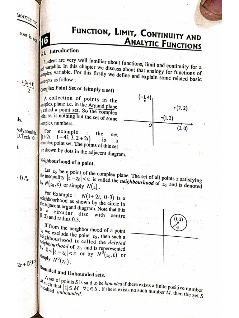 Complex and analytic function | PDF